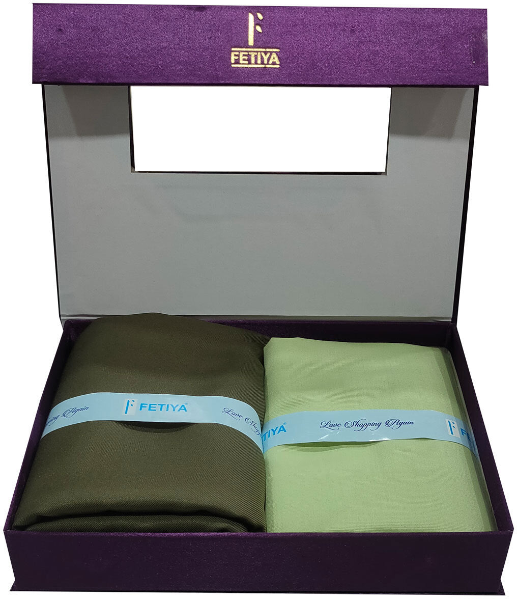 Fetiya Trendz Cotton Blend Solid Shirt & Trouser Fabric – Mansfab