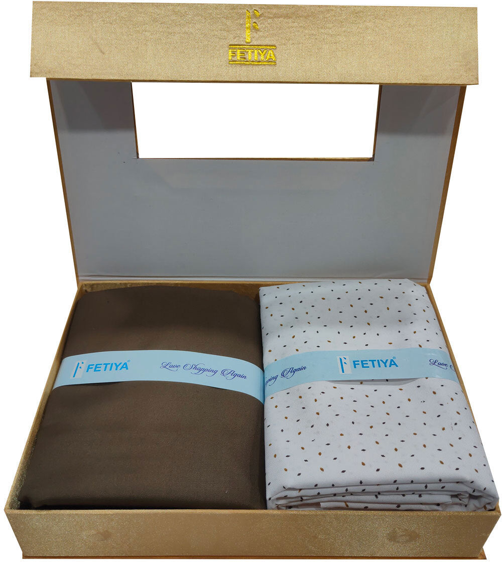 Fetiya Trendz Cotton Blend Printed Shirt & Trouser Fabric – Mansfab