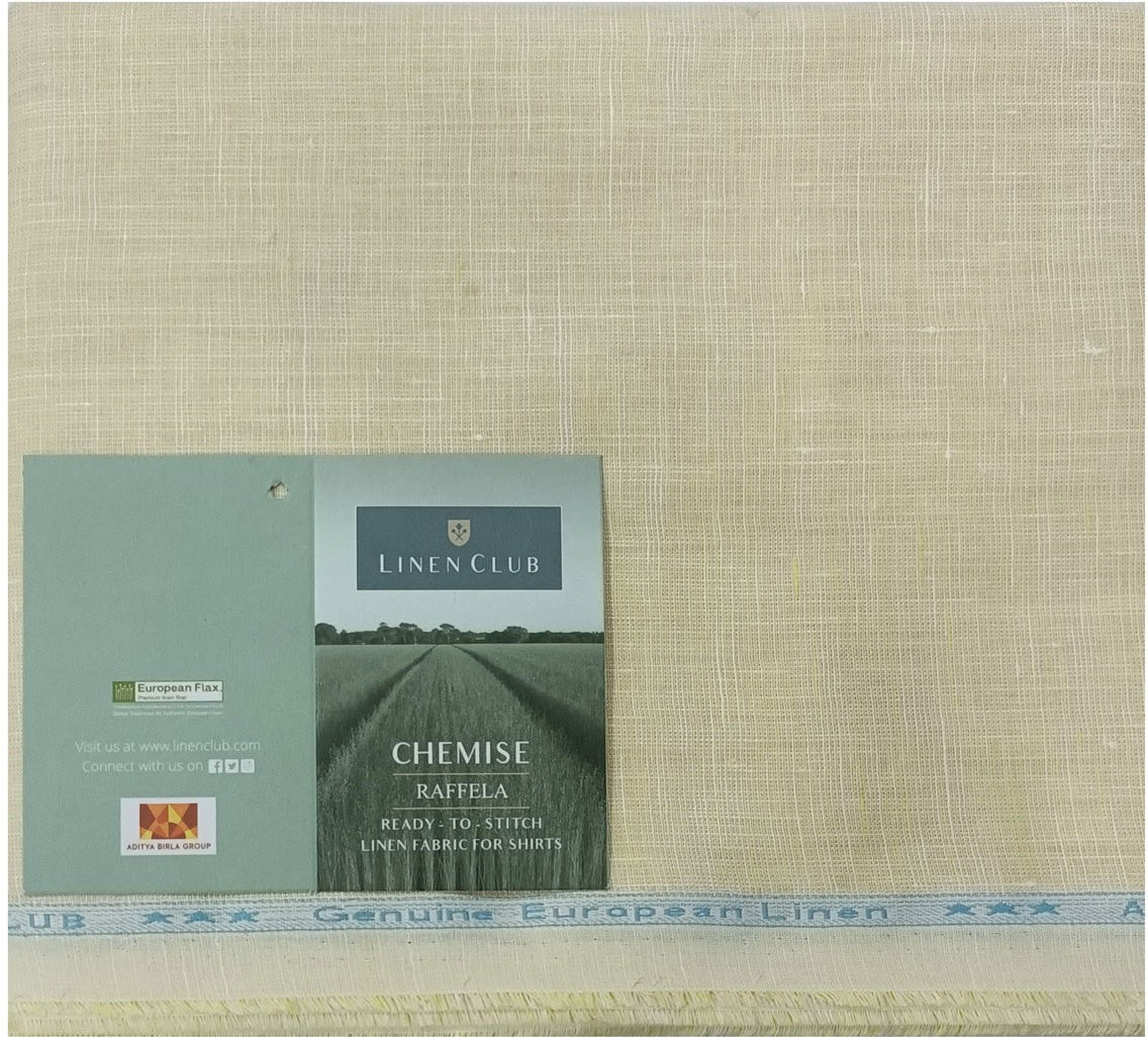 Linen Club Linen Solid Shirt Fabric – Mansfab
