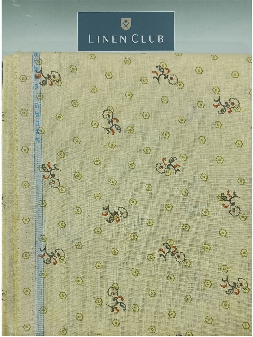 Linen Club Linen Printed Shirt Fabric – Mansfab