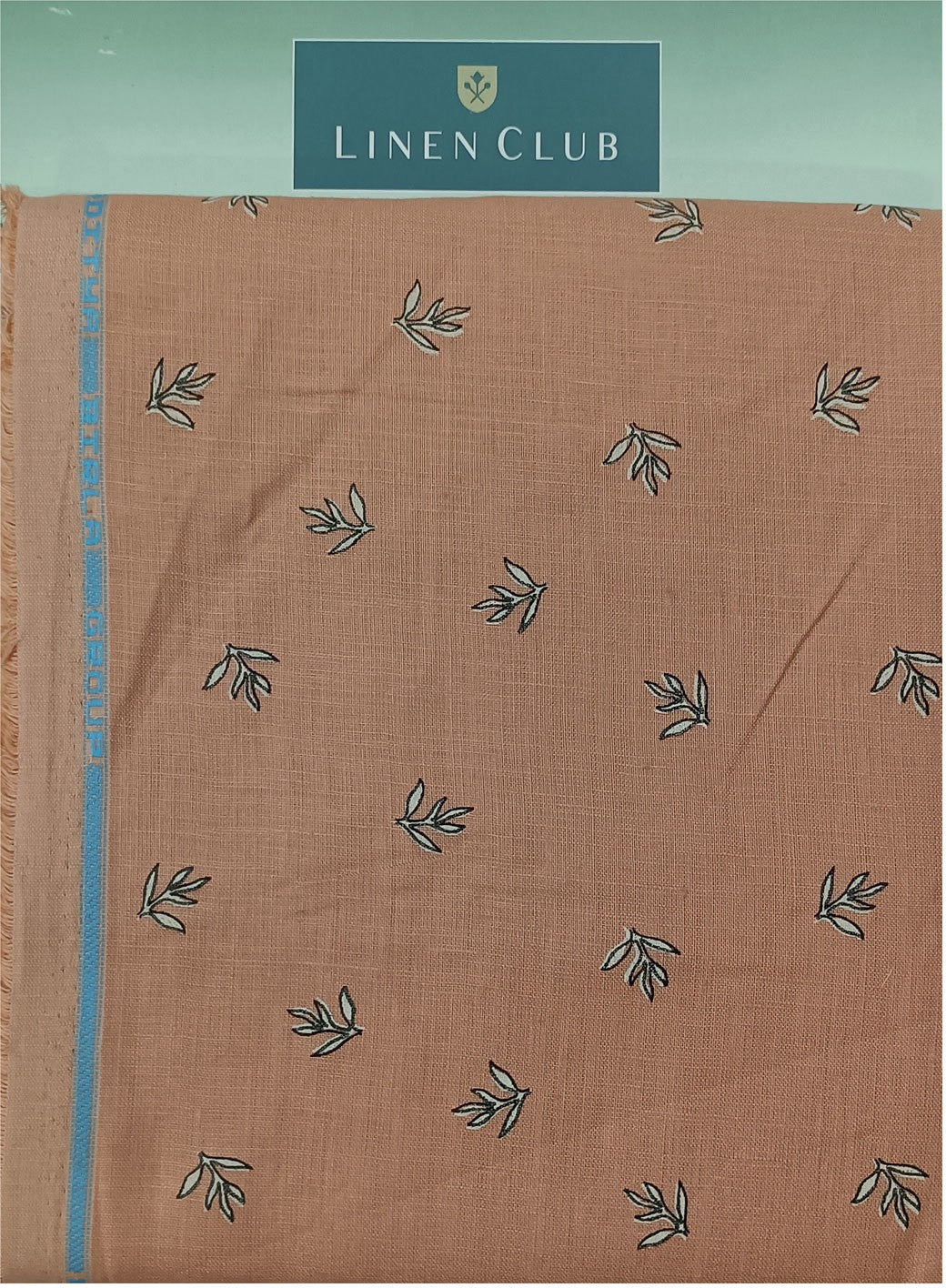 Linen Club Linen Printed Shirt Fabric – Mansfab