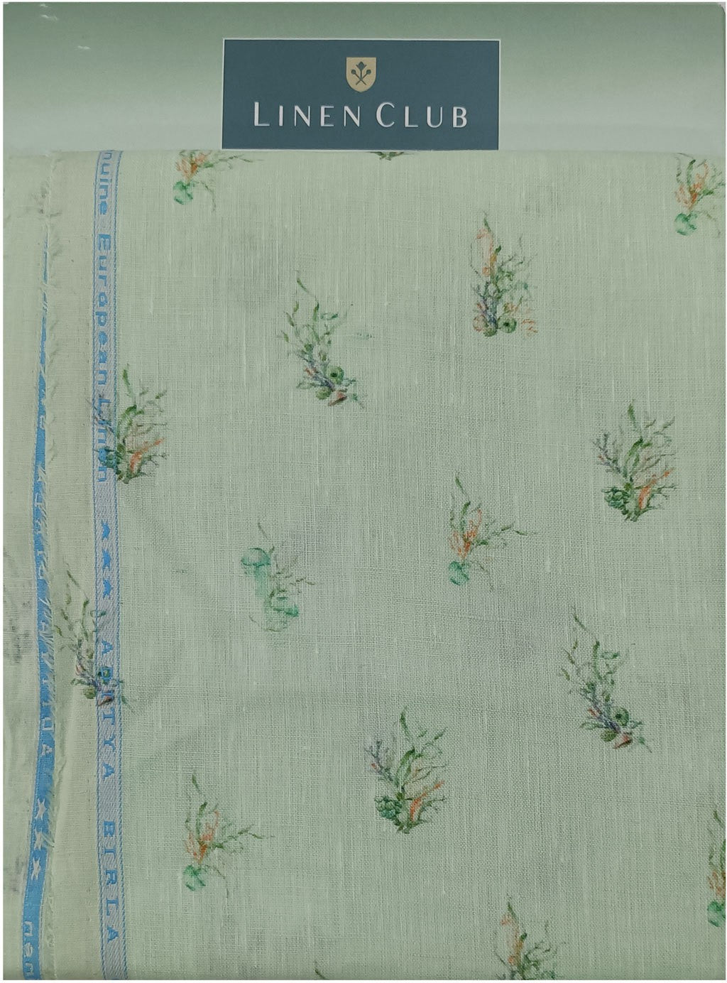 Linen Club Linen Printed Shirt Fabric – Mansfab