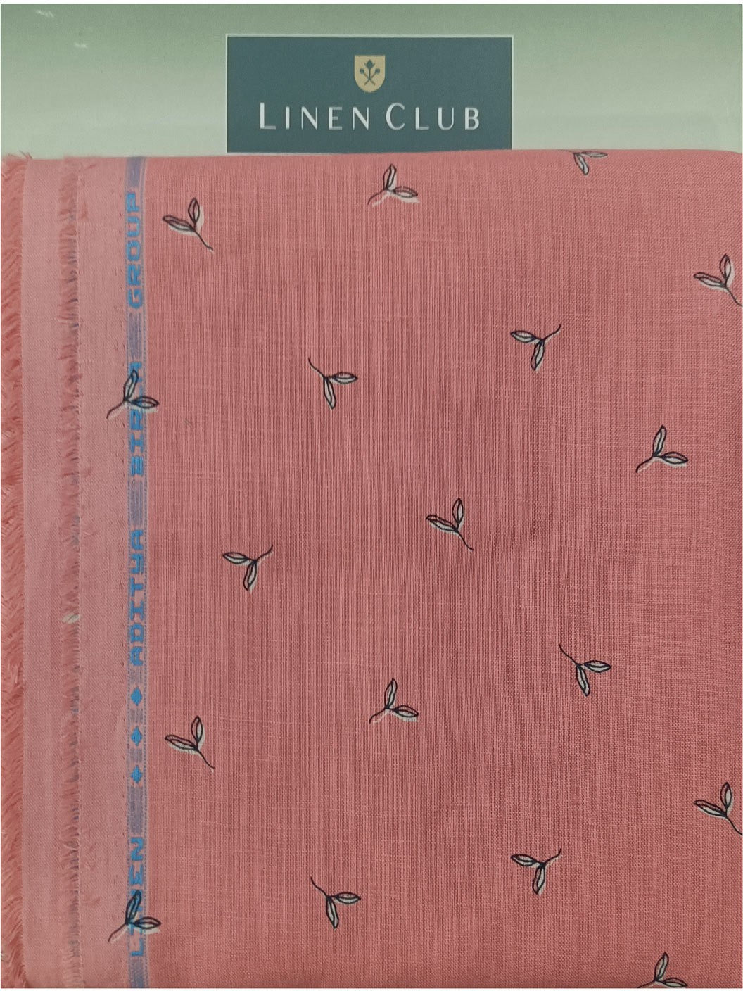 Linen Club Linen Printed Shirt Fabric – Mansfab