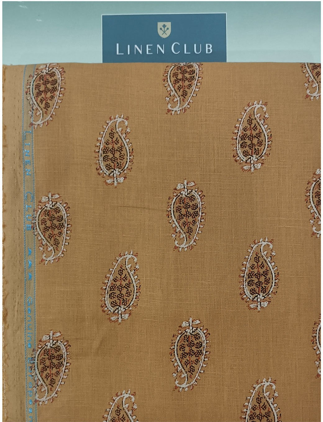 Linen Club Linen Printed Shirt Fabric – Mansfab