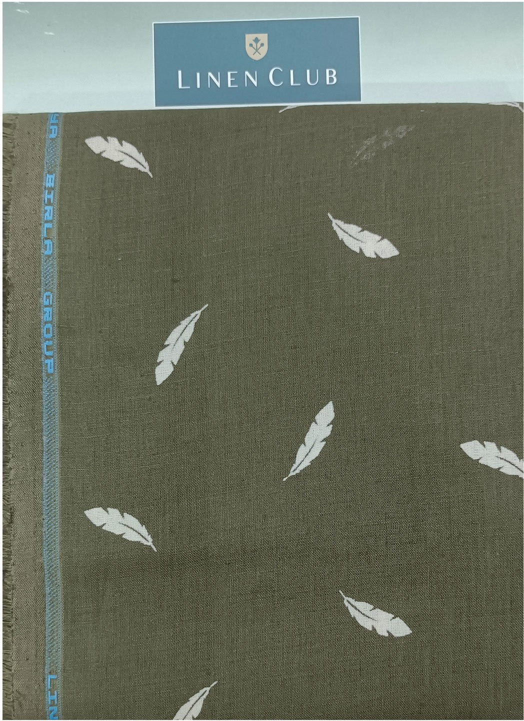 Linen Club Linen Printed Shirt Fabric – Mansfab