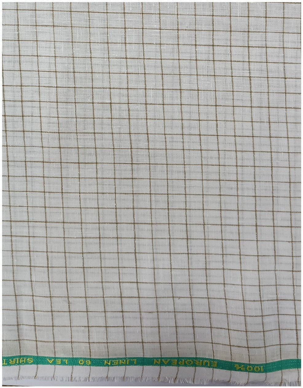 Arvind Linen Checkered Shirt Fabric – Mansfab