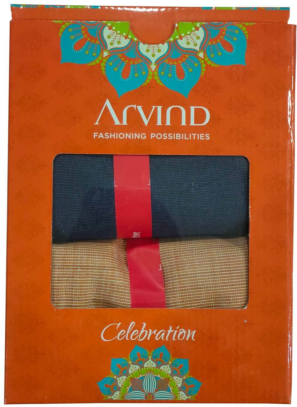 Arvind Cotton Blend Self Design Shirt & TrouserFabric – Mansfab