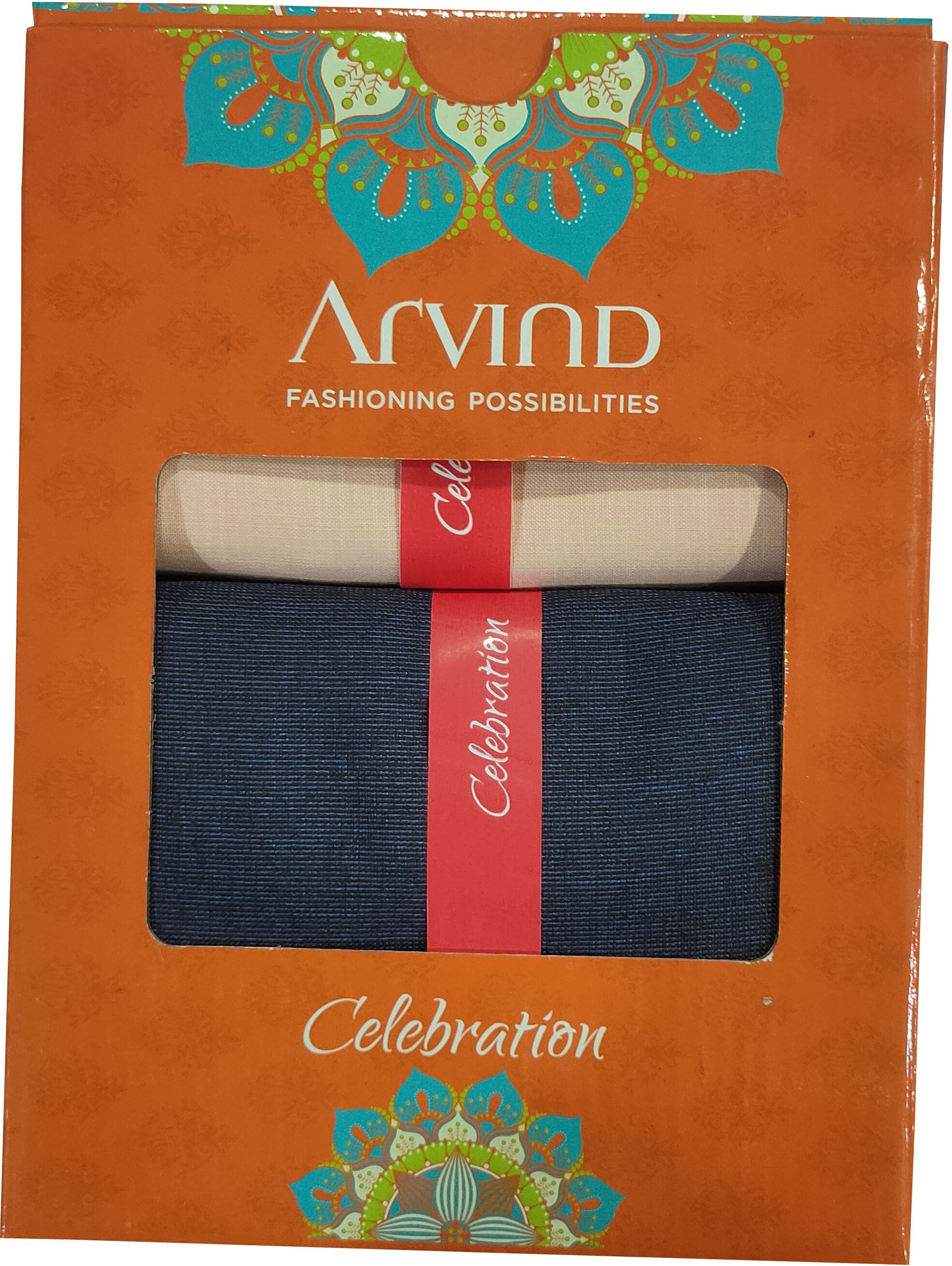 Arvind Cotton Blend Self Design Shirt & TrouserFabric – Mansfab