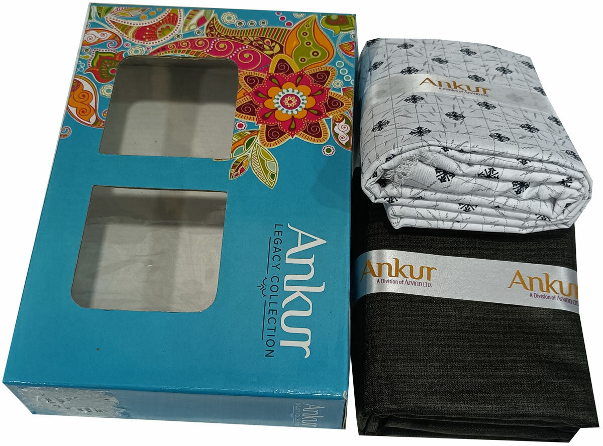 Arvind Cotton Blend Printed Shirt & Trouser Fabric – Mansfab