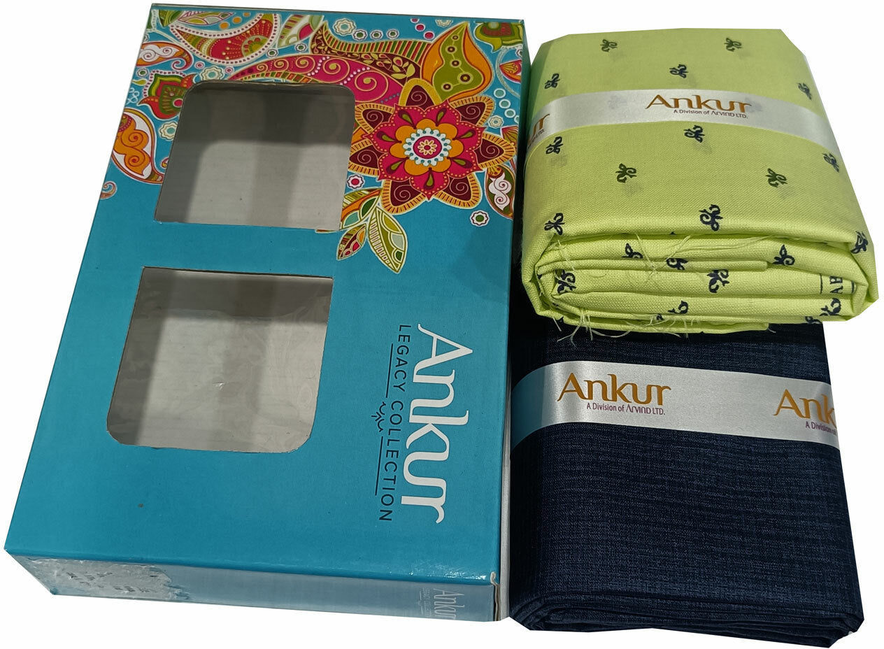 Arvind Cotton Blend Printed Shirt & Trouser Fabric – Mansfab