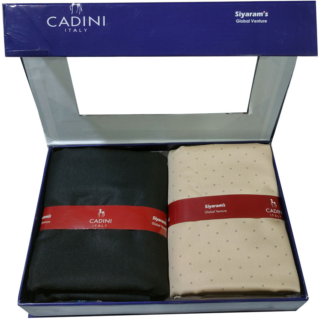 Siyaram"s Cotton Blend Printed Shirt & Trouser Fabric – Mansfab