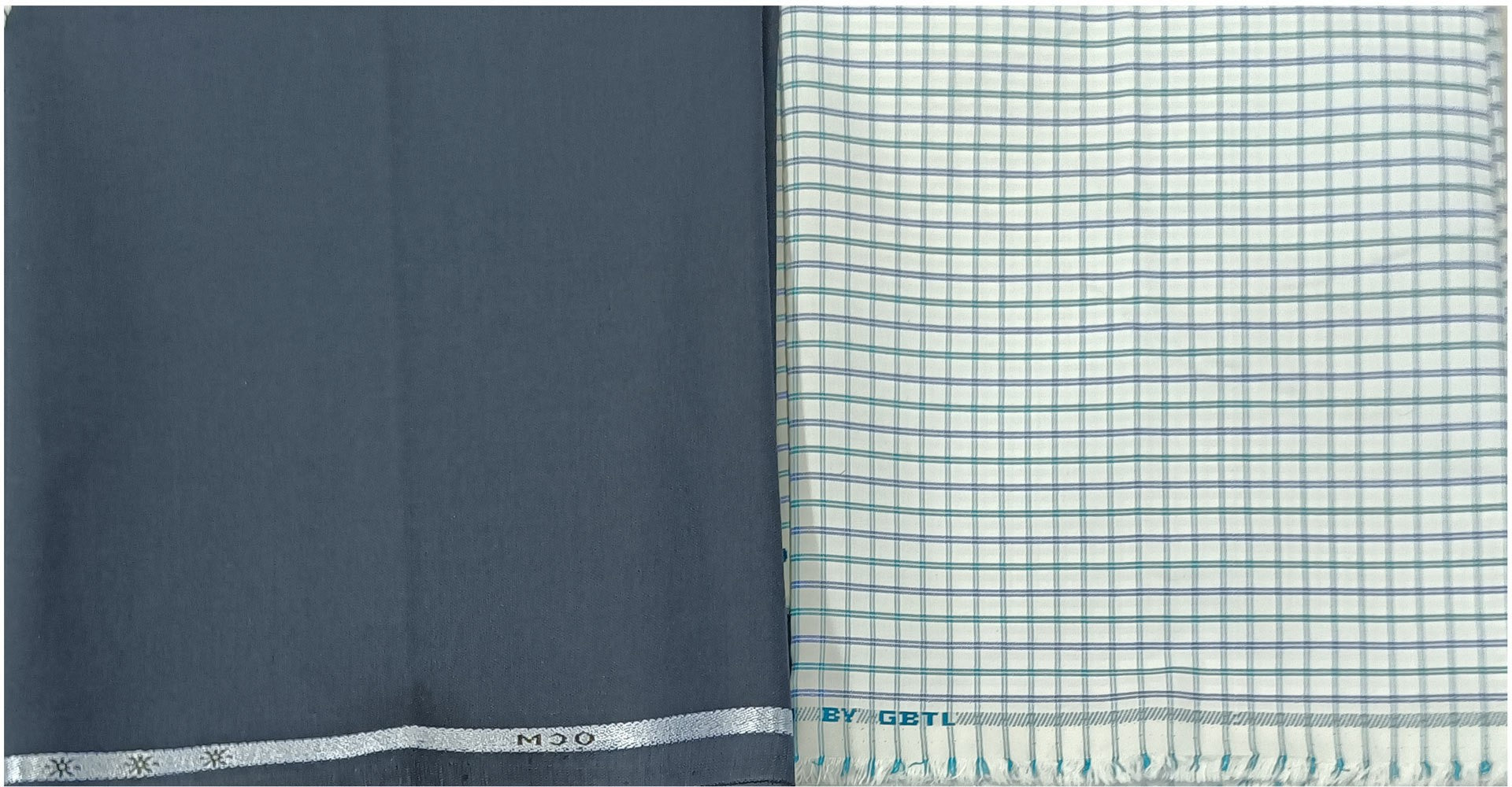 OCM Pure Cotton Checkered Shirt & Trouser Fabric – Mansfab