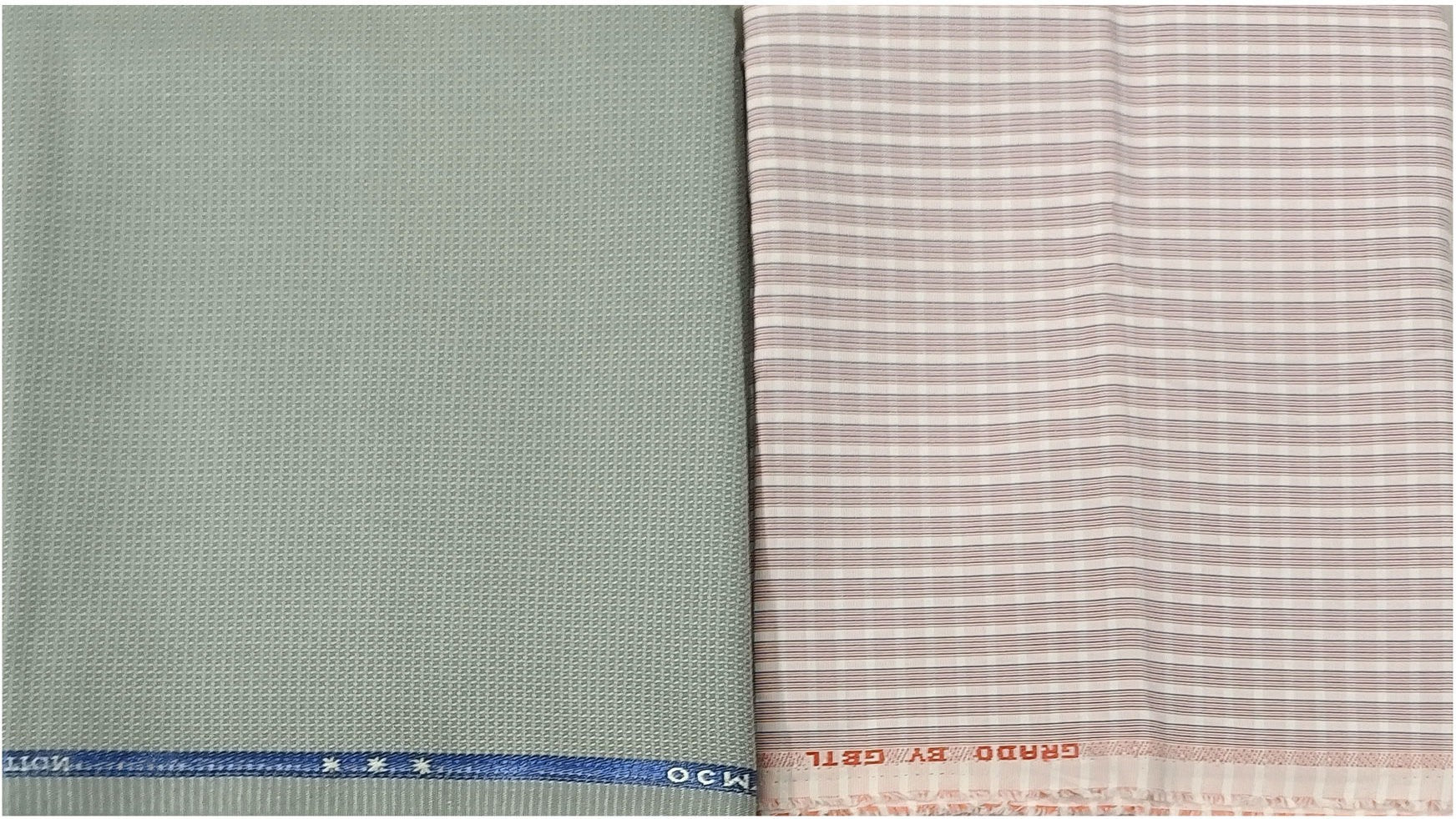 OCM Pure Cotton Checkered Shirt & Trouser Fabric – Mansfab