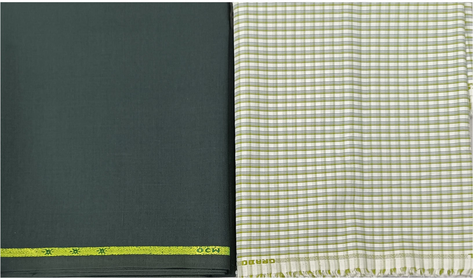 OCM Pure Cotton Checkered Shirt & Trouser Fabric – Mansfab