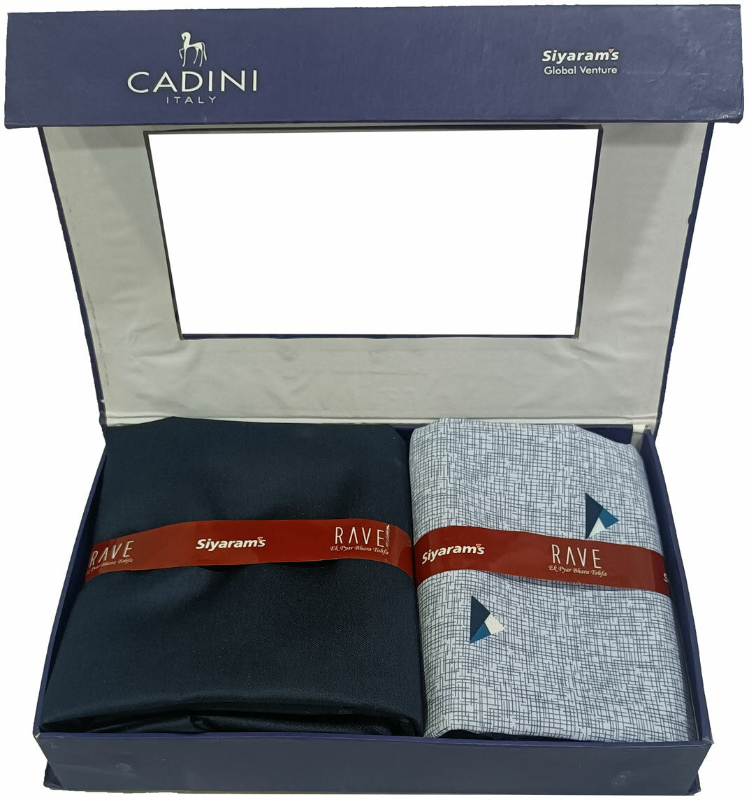 Siyaram"s Cotton Blend Printed Shirt & Trouser Fabric – Mansfab