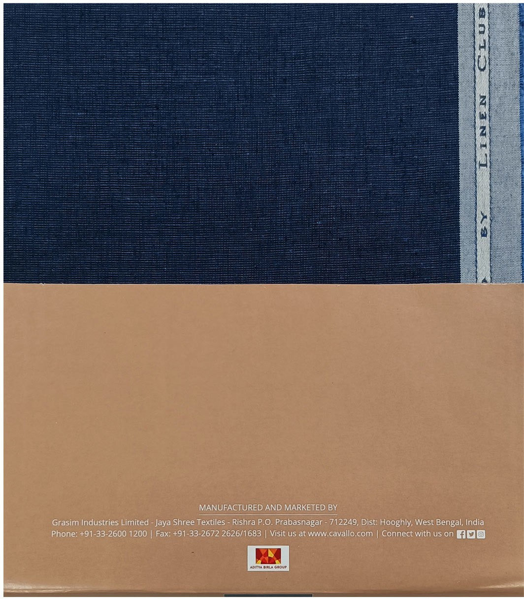 Linen Club Linen Self Design Trouser Fabric – Mansfab