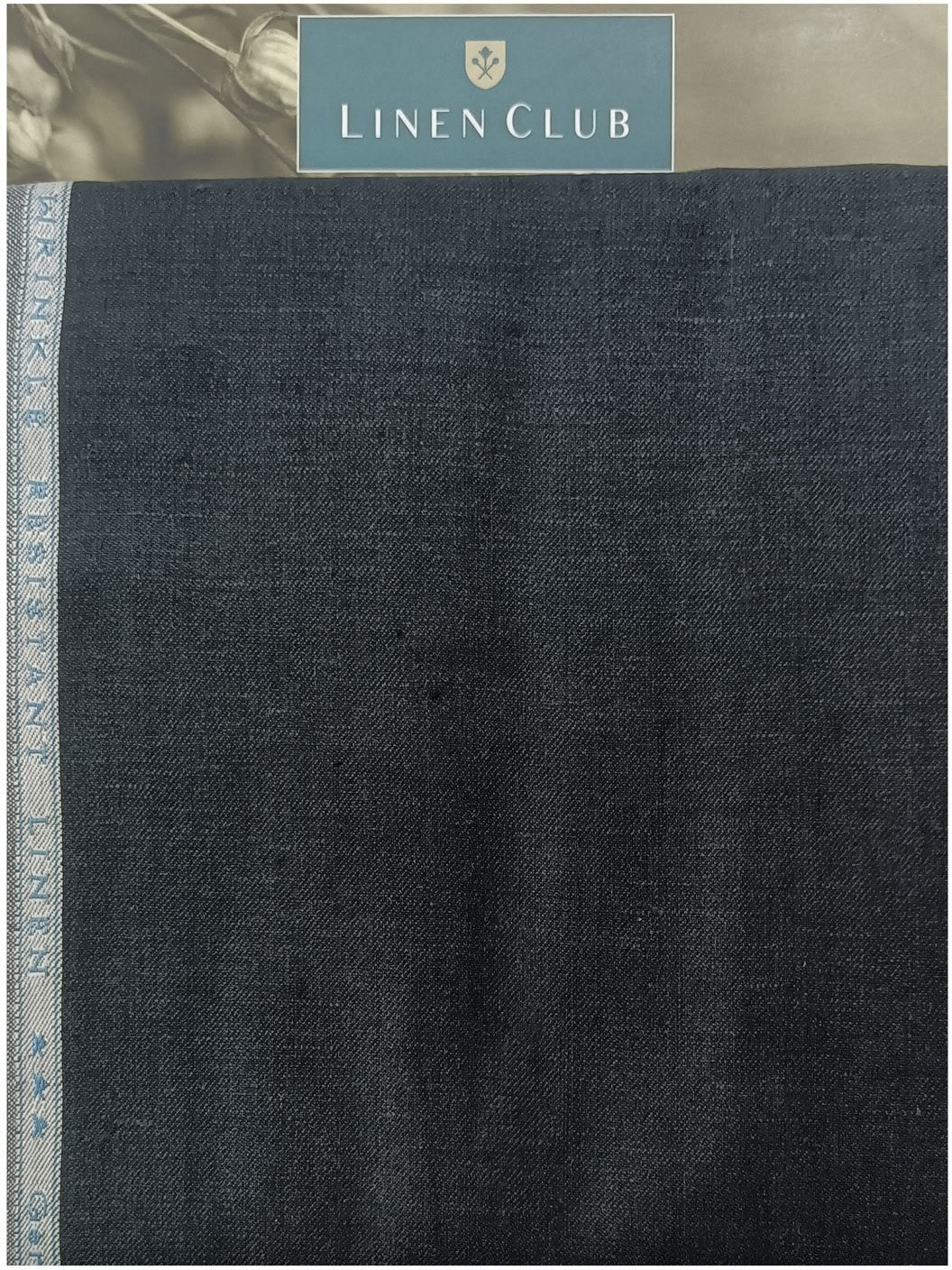 Linen Club Linen Self Design Trouser Fabric – Mansfab