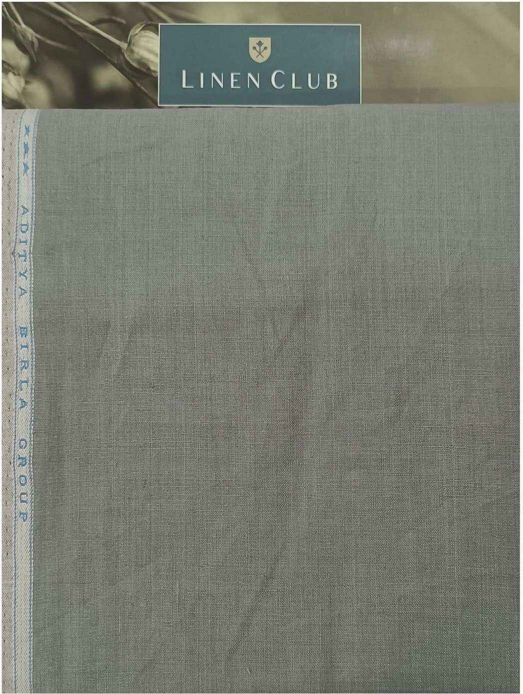 Linen Club Linen Self Design Trouser Fabric – Mansfab