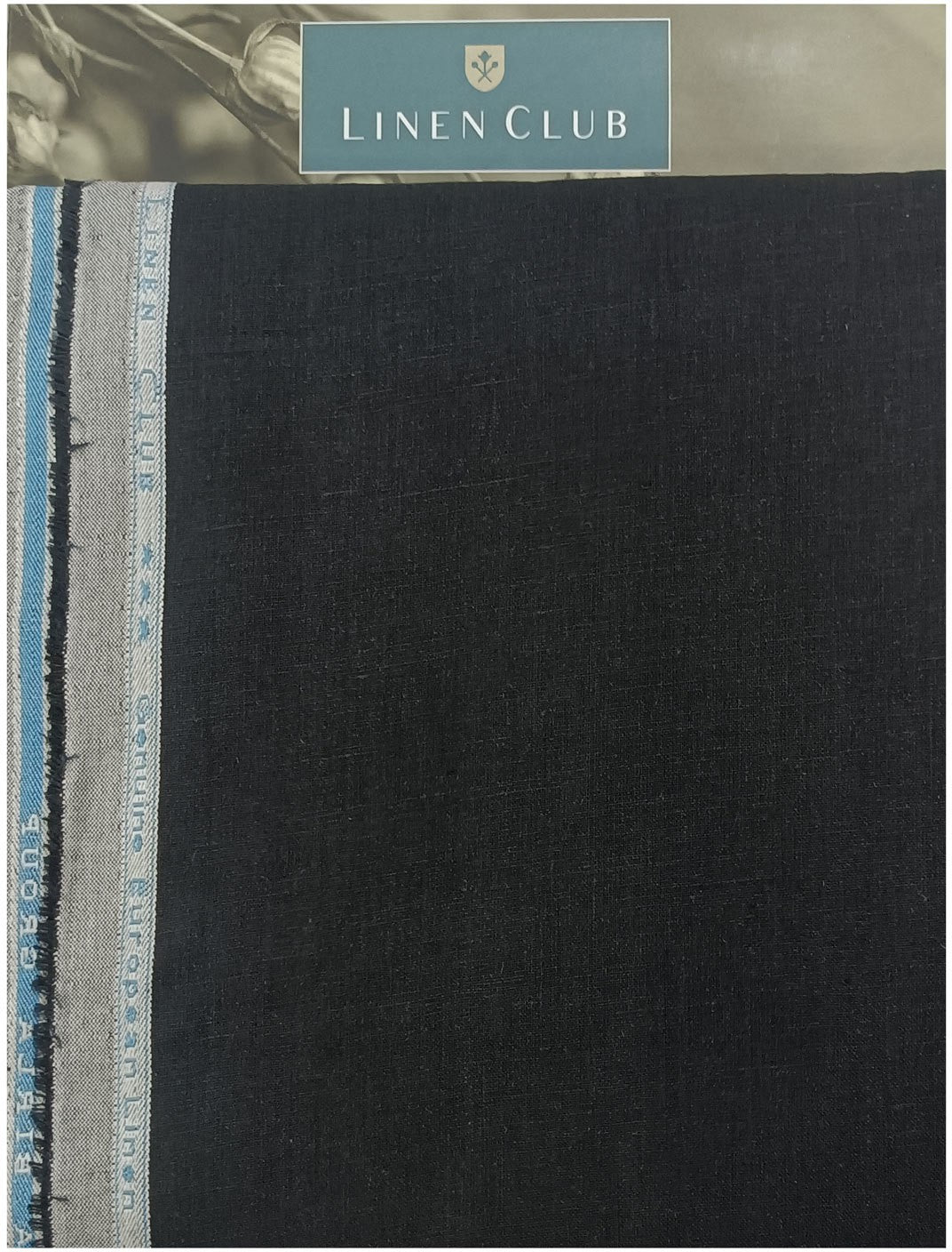 Linen Club Linen Self Design Trouser Fabric – Mansfab