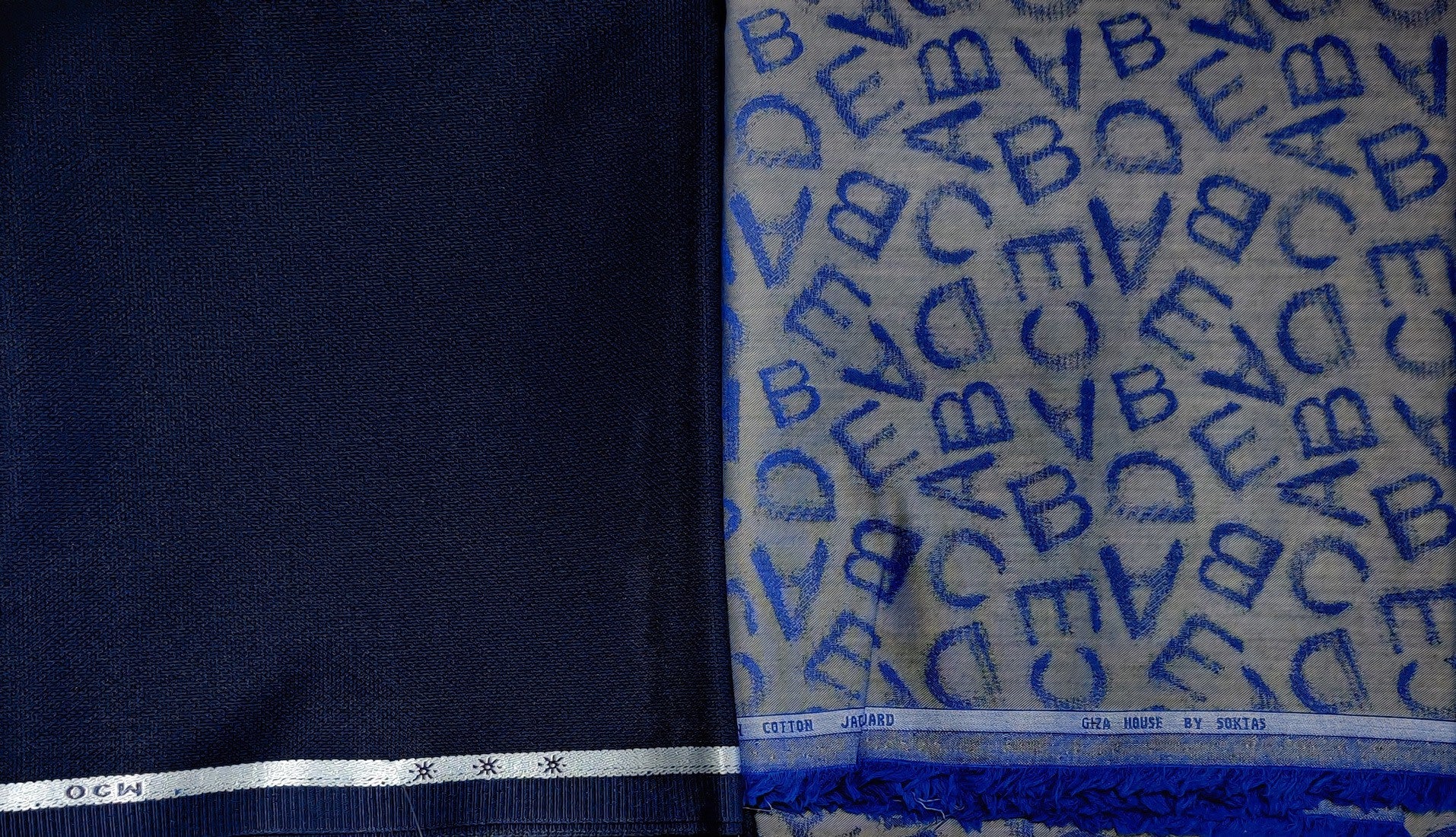 Mansfab Cotton Blend Self Design Shirt & Trouser Fabric – Mans fab Retail